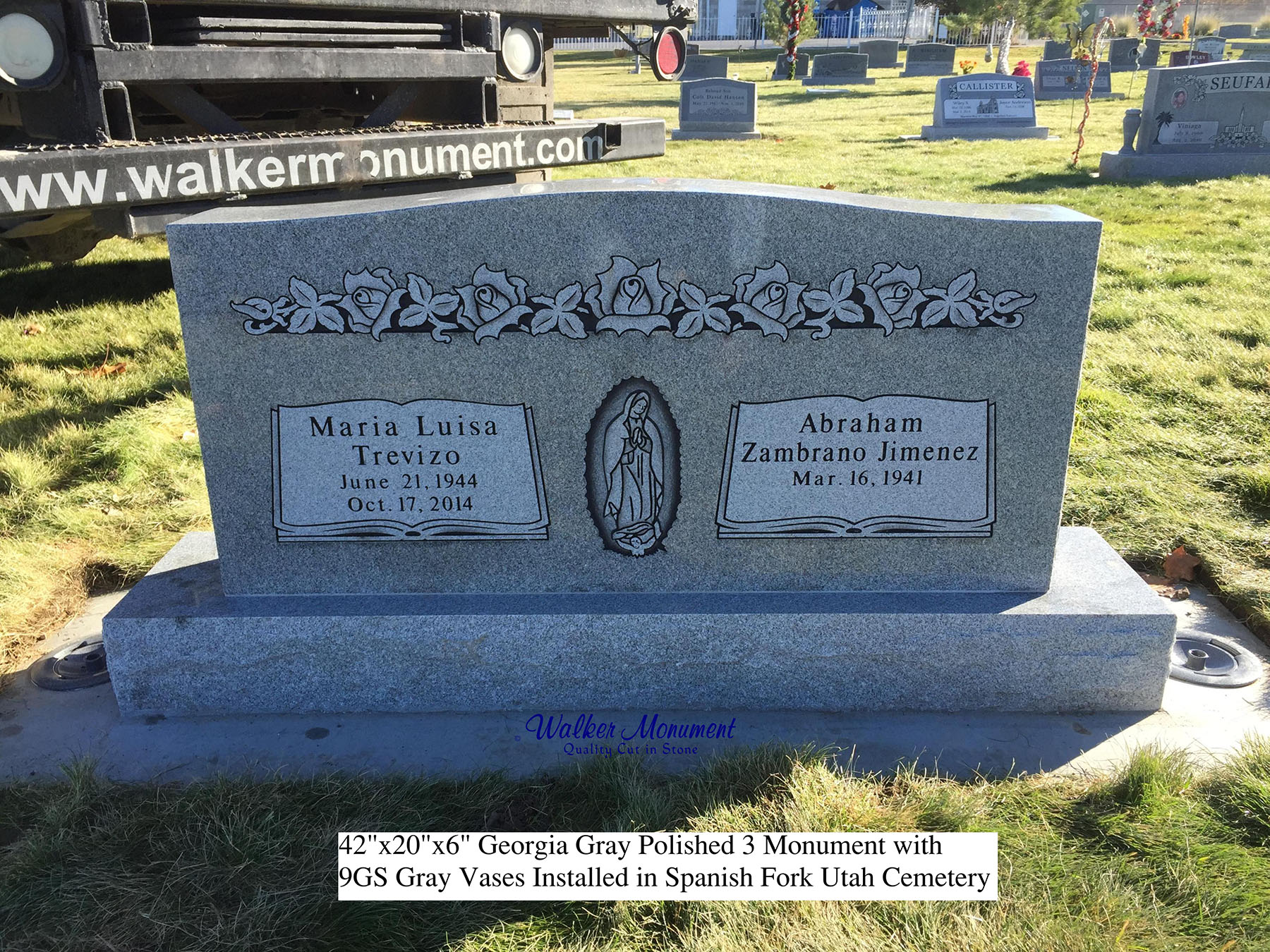 Custom Monuments in Utah | Installed in Weeks | Walker Monument